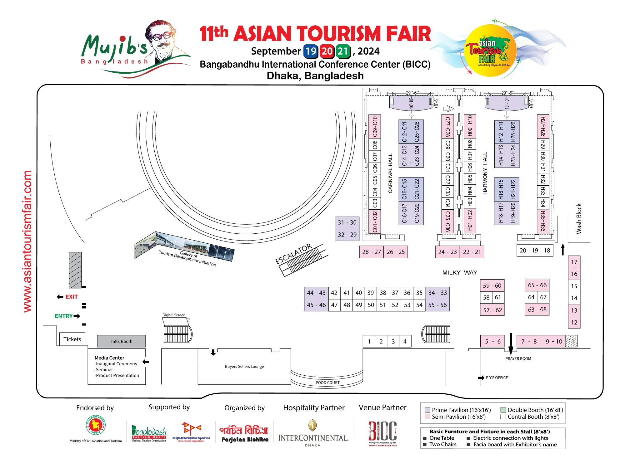 Exhibition Layout | ASIAN TOURISM FAIR